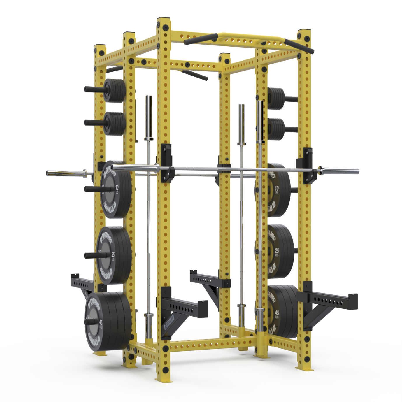 PRO DOUBLE HALF RACK, SINGLE POST